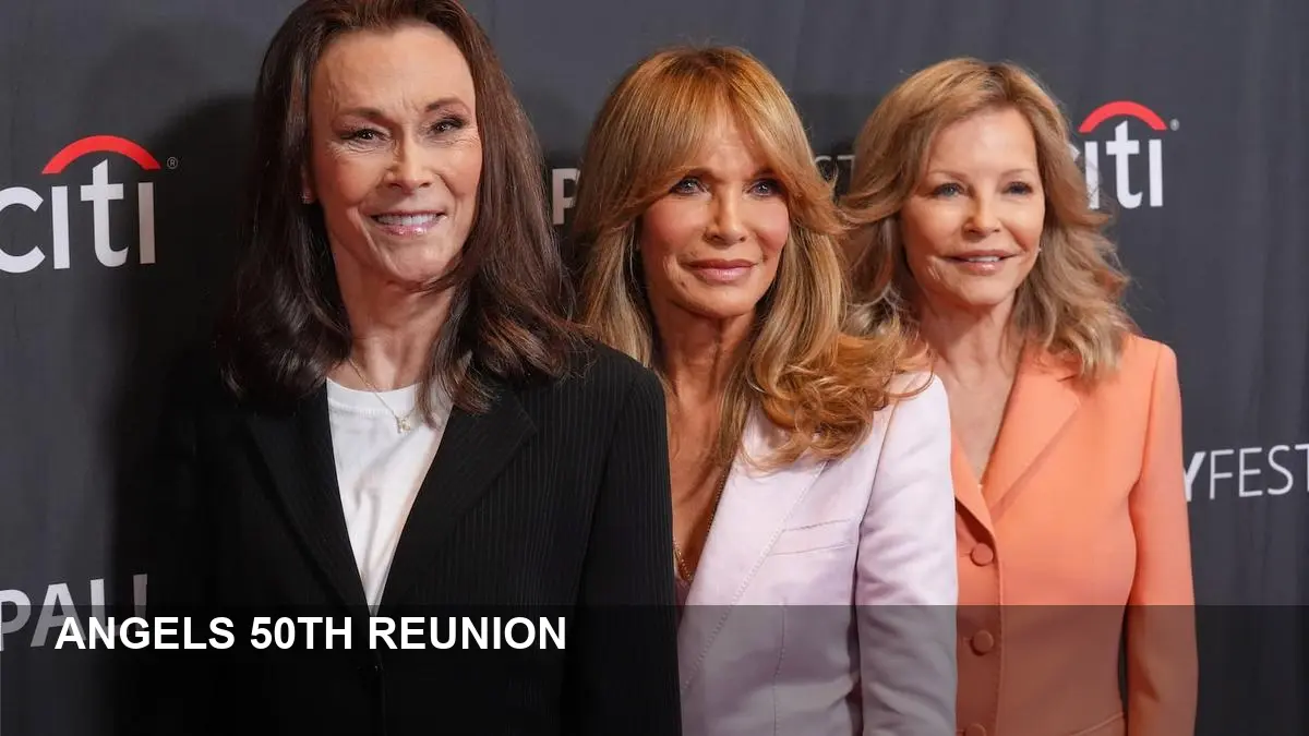 Charlie's Angels Stars Reunite at PaleyFest for 50th